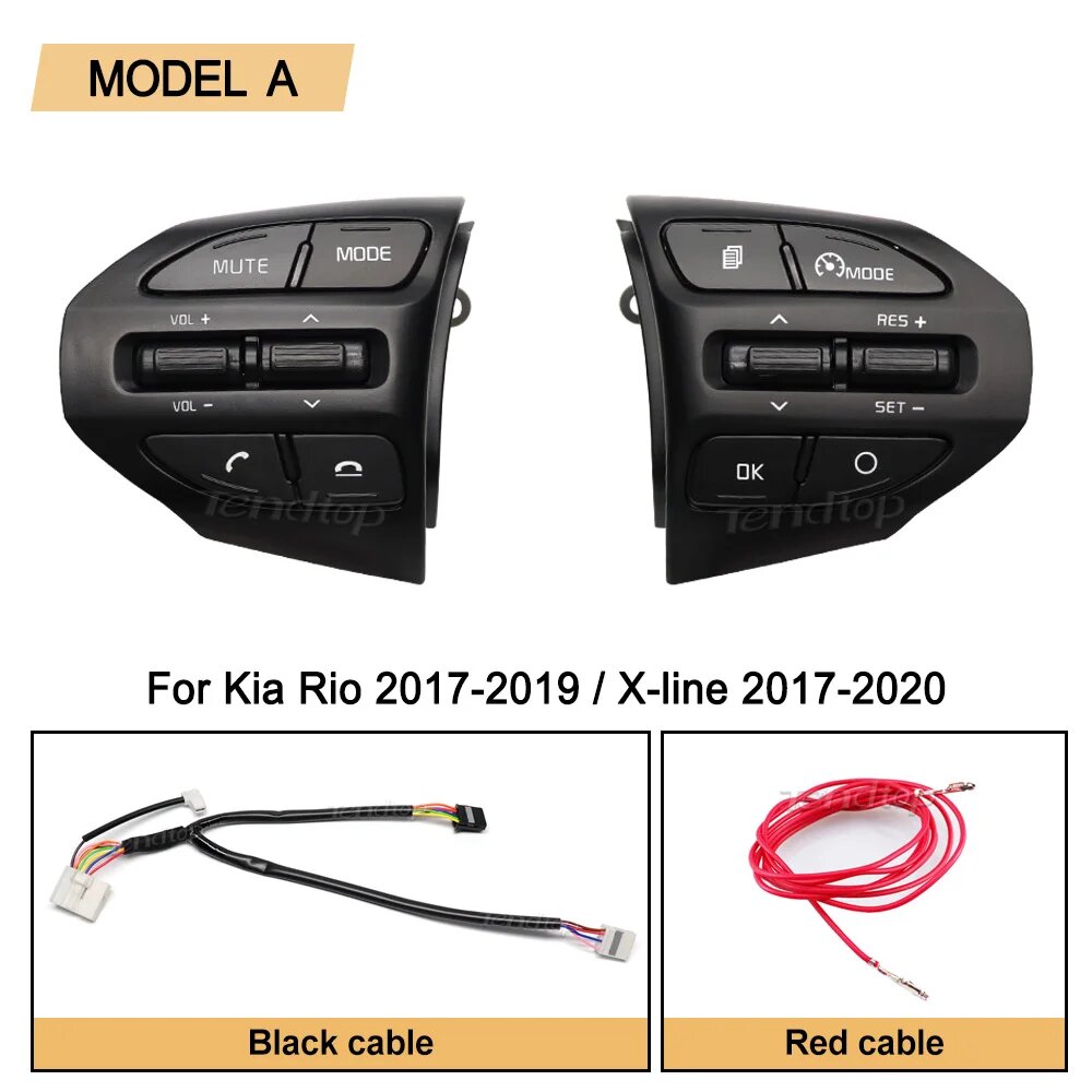 Многофункциональная кнопка управления круиз-контролем на руль для Kia K2 RIO 2017 2018 2019 RIO 4 Bluetooth фиксированная скорость