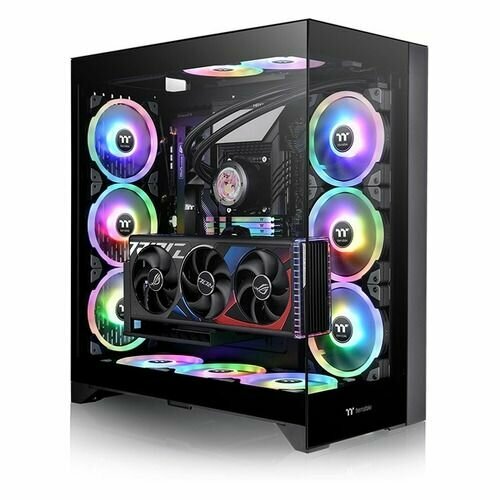 Корпус E-ATX Thermaltake CTE E660MX, Midi-Tower, без БП, черный [ca-1y3-00m1wn-01]