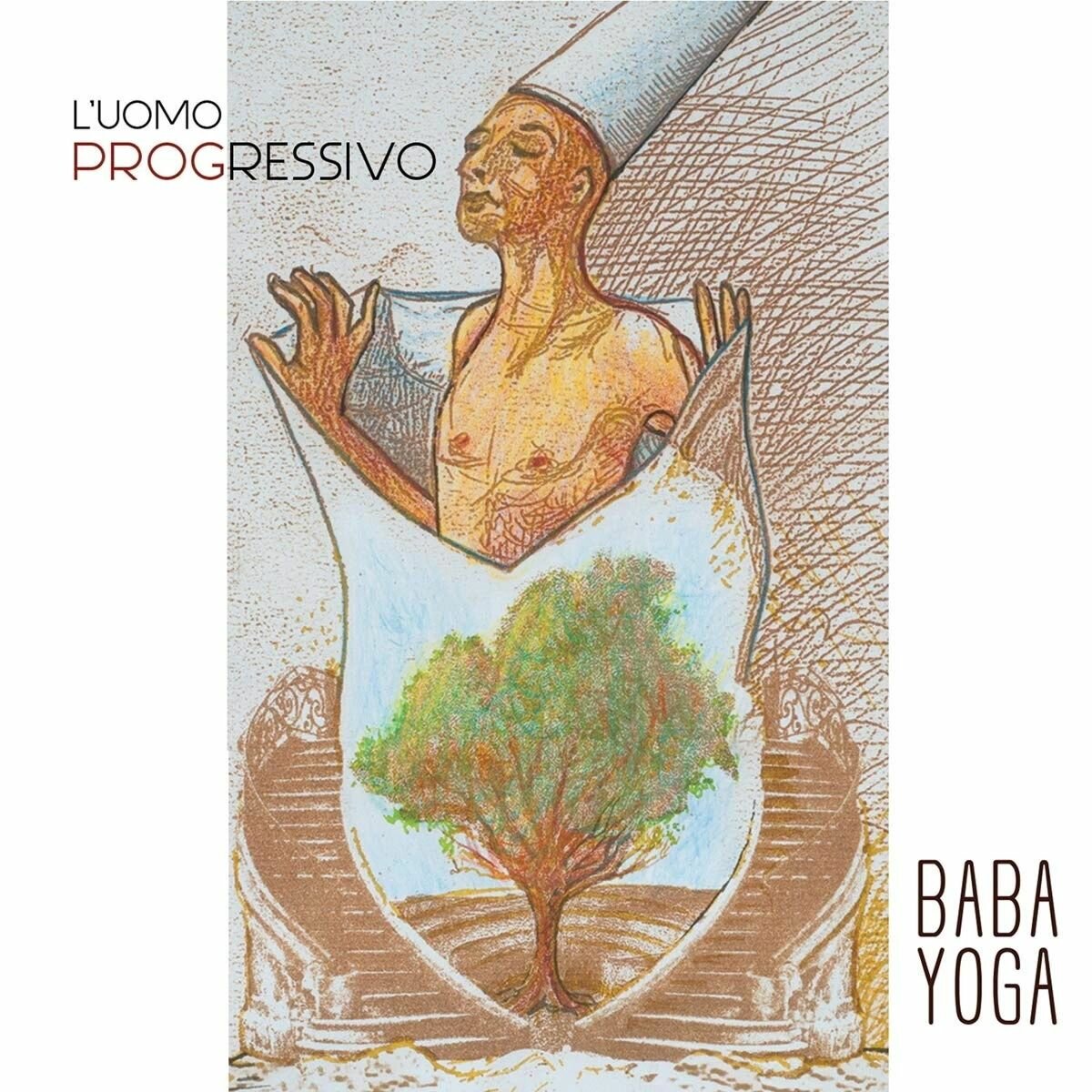 CD диск Baba Yaga - L'Uomo Progressivo (CD) 2018, Digisleeve