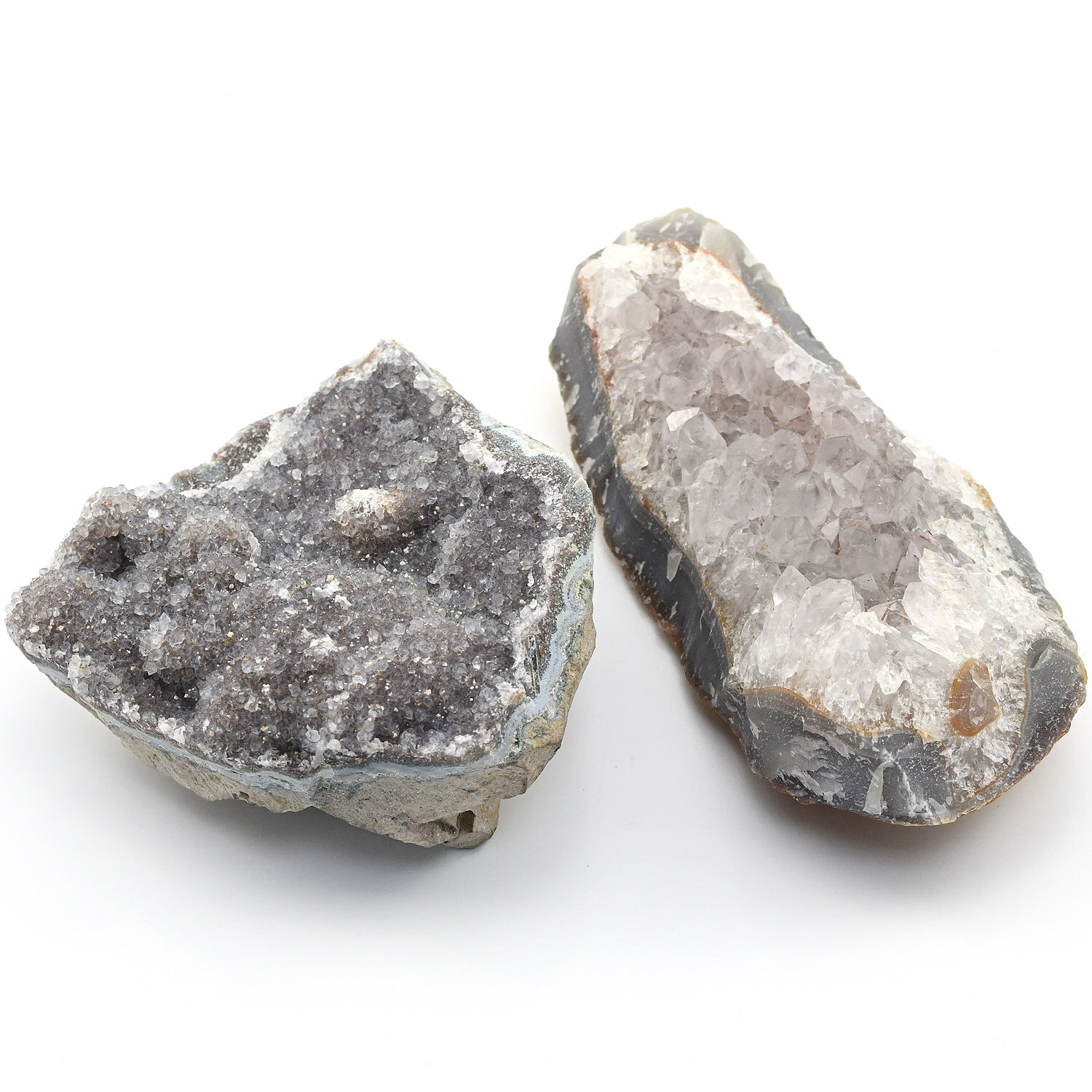 Друза Аметист Бразильский 79*59*32мм, 190-199г. .