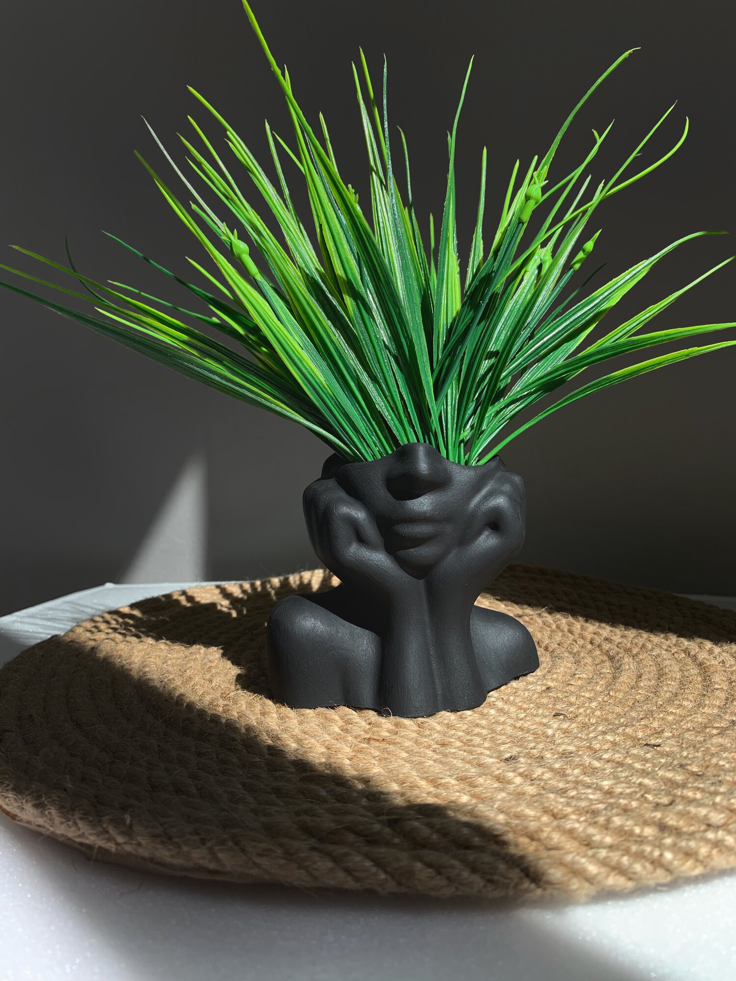 Ваза для сухоцветов, для декора и интерьера, 14 см, Homelly Joy