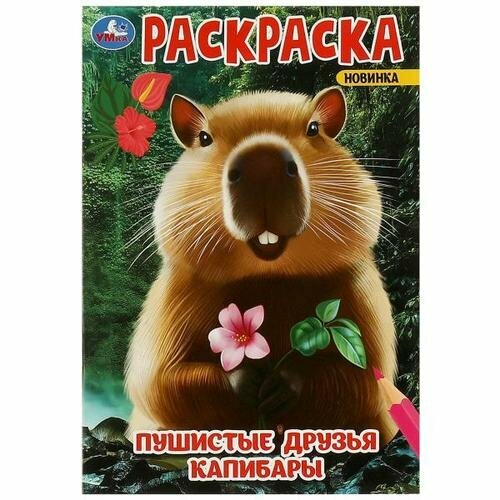 Раскр(Умка) ПерваяРаскр Пушистые друзья капибары