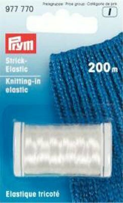 Prym 977770 Эластичная нить для вязания, 200 м