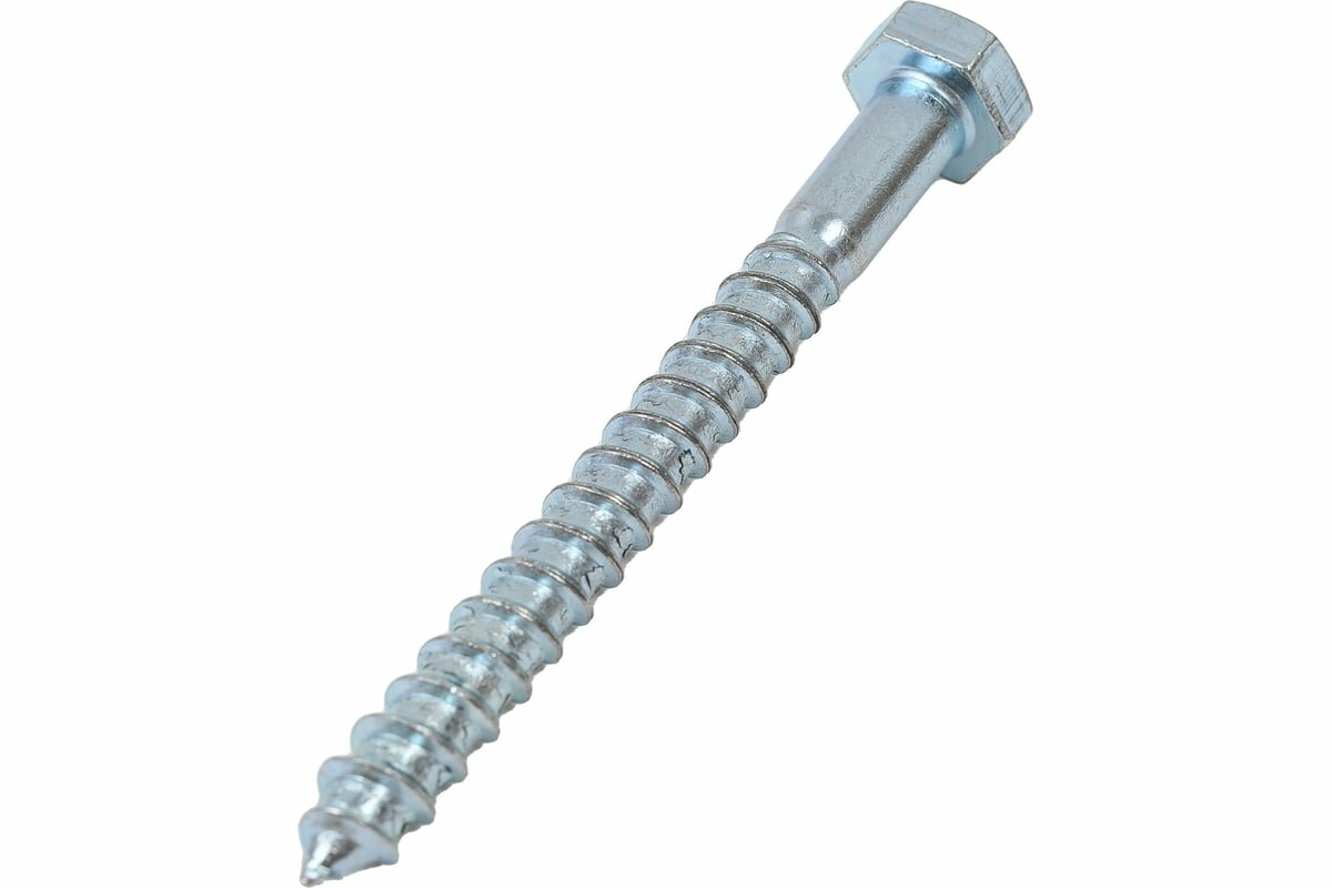 STEELREX Шуруп для крепления лаг и реек, цинк 8x80 кор. с ок. - 25 шт. 0127008080B300002516