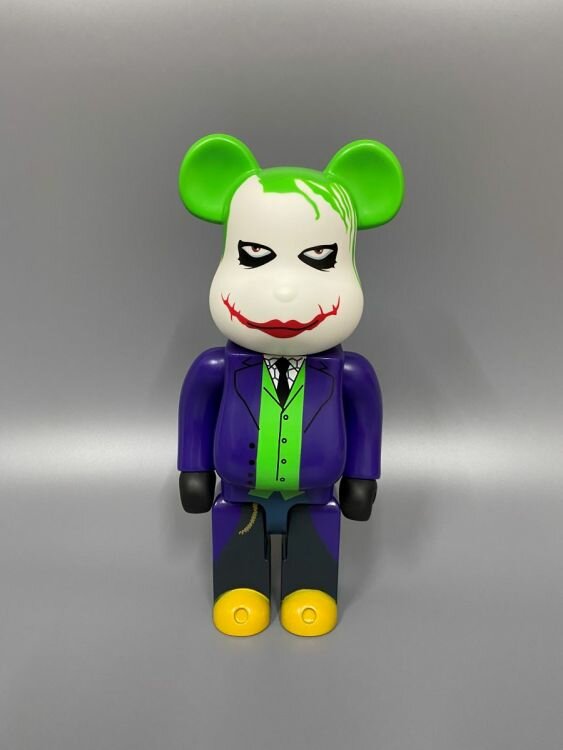 Bearbrick, статуэтка/фигурка, для интерьера, Джокер, пластик, 28 см