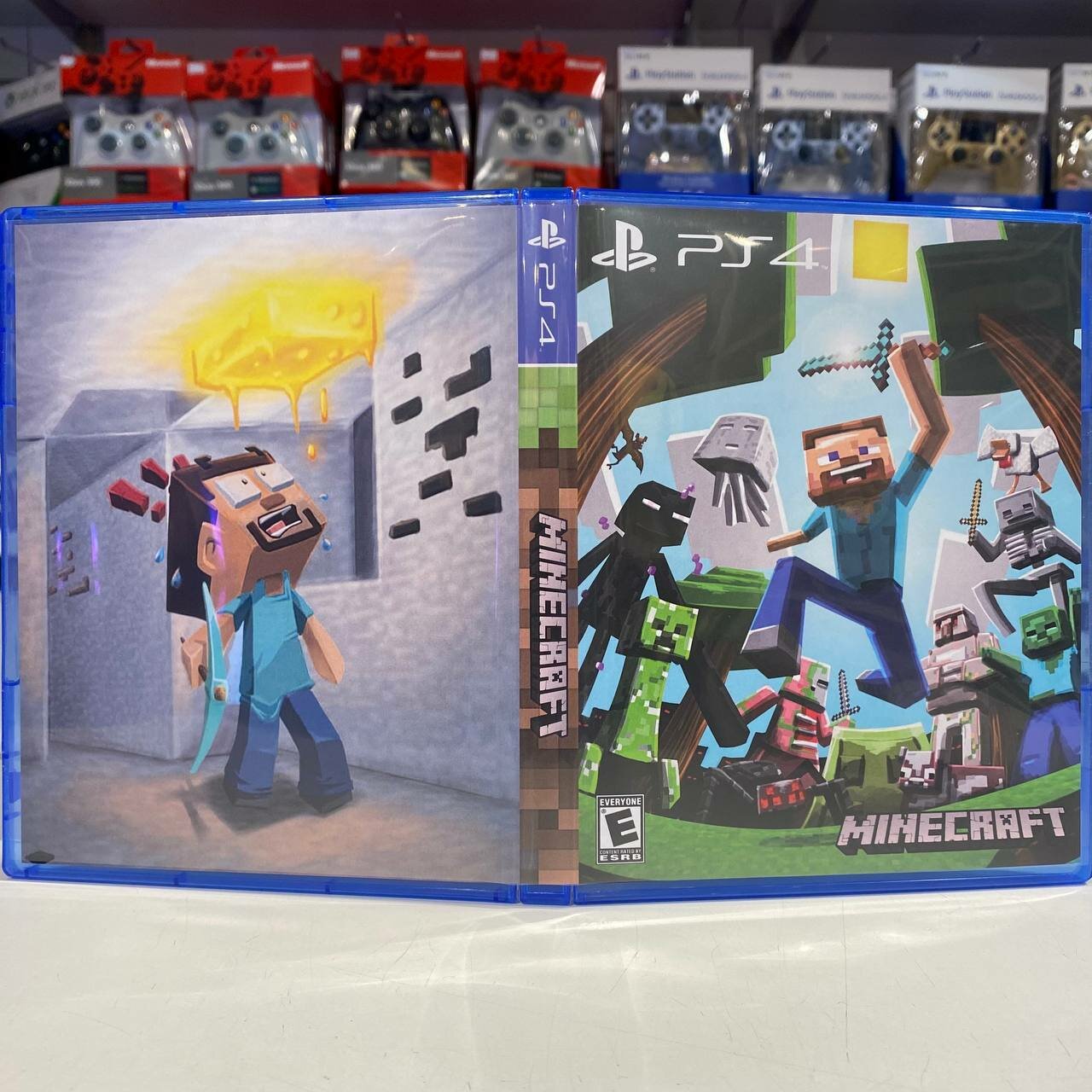 Эксклюзивная обложка PS4 для Minecraft №18