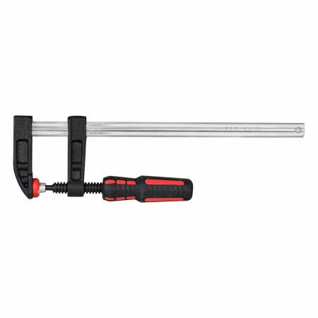 Струбцина винтовая P.I.T. cерия ADVANCE HCLF01-0200 (200мм, тип F, 50х180 мм, 1500 Н, сталь/чугун)