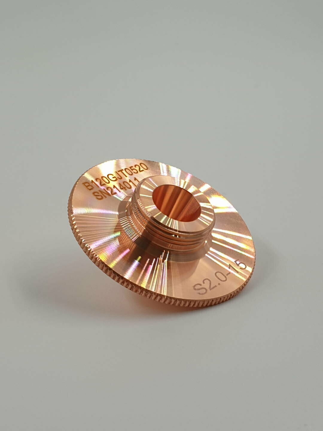 B120GJT0520 Сопло одинарное d=2,0 (комплект 10 шт.), подходит к лазерным системам Raytools