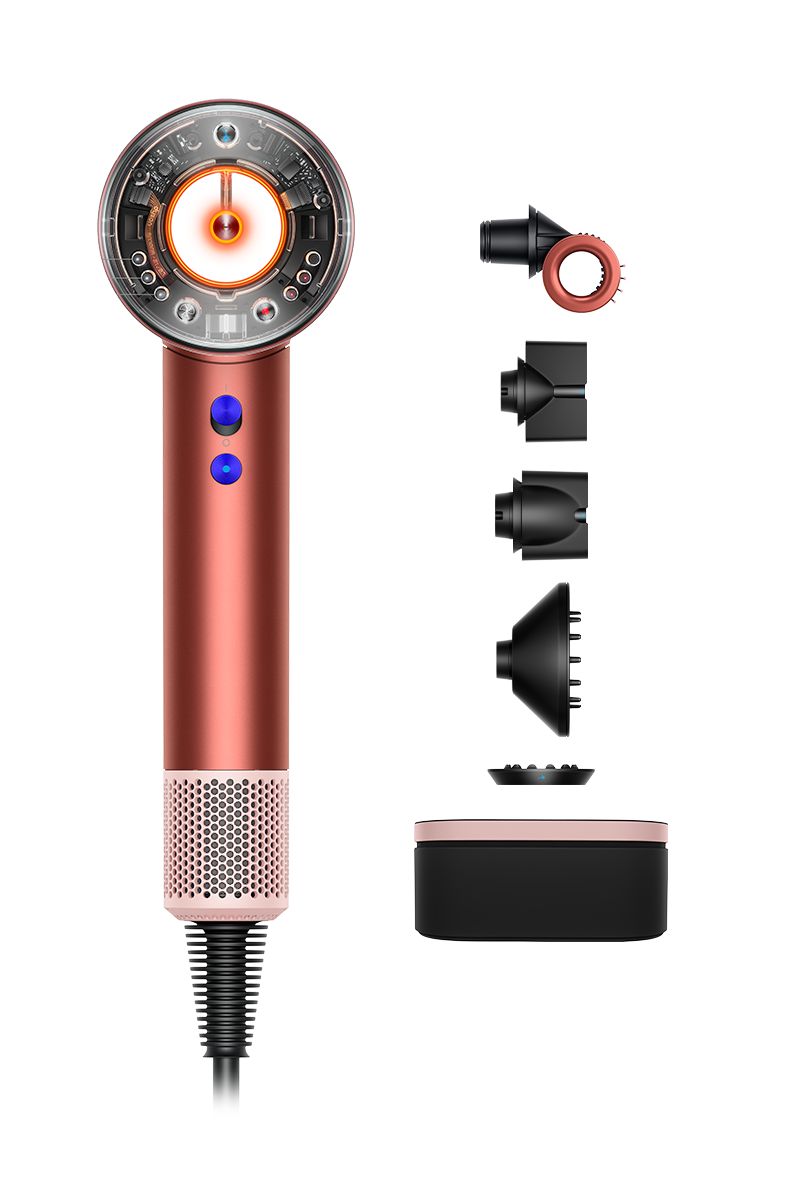 Фен Dyson Supersonic Nural HD16 gift edition HK, strawberry bronze/blush pink