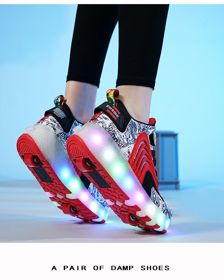 Кроссовки роликовые