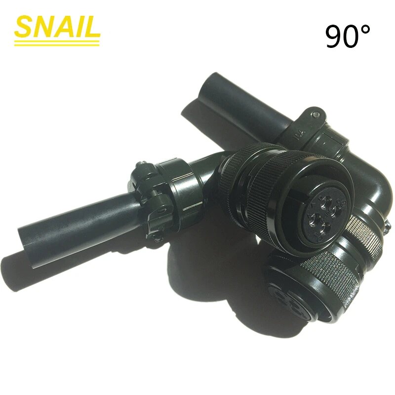 Разъем Fanuc 18-10s 4 контакта, 90 degree