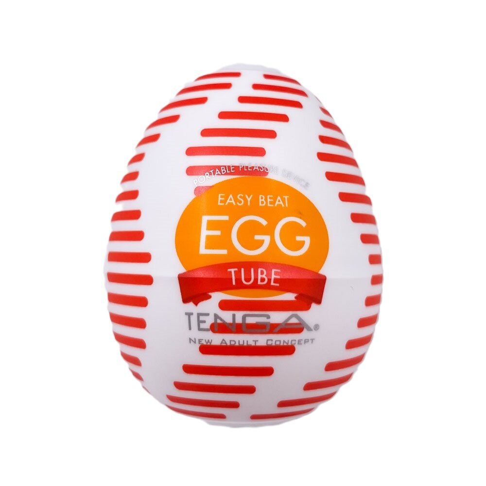 Мастурбатор-яйцо «Tenga Egg WONDER TUBE»с рельефом в виде изогнутых лепестков
