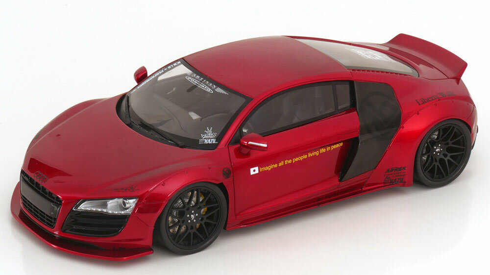 Модель коллекционная GT SPIRIT Audi R8 lb works 2022 redmetallic