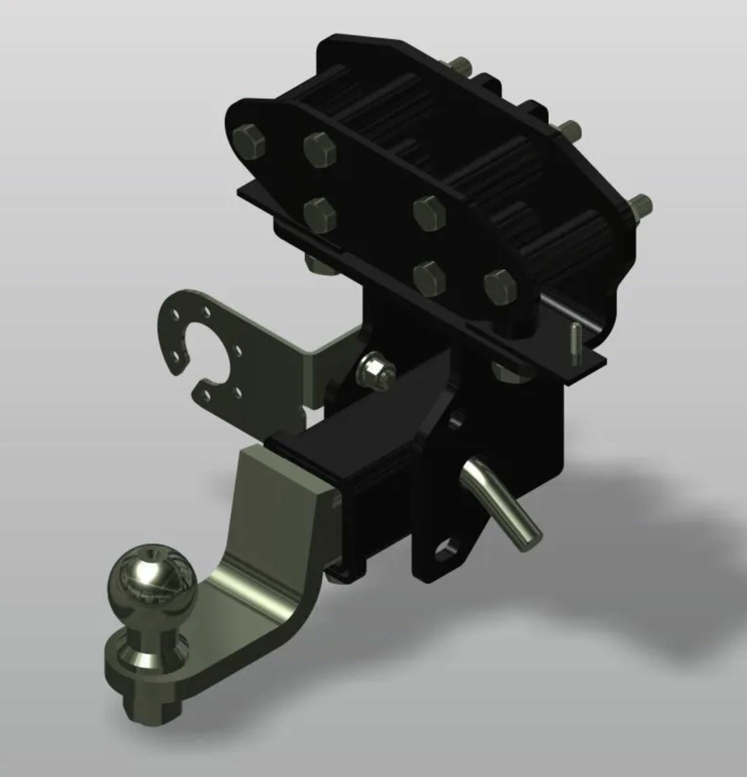 Фаркоп Avtos под квадрат, на Toyota Land Cruiser 200 2007-2021 (паспорт и сертификат в комплекте)(без электрики)TY 53