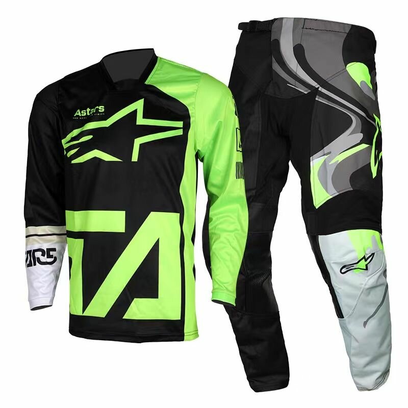 Новый 2023 Alpinesta эндуро комплект снаряжения для мотокросса mx трикотажные штаны мотоциклетная одежда mtb carracing костюм Off Road