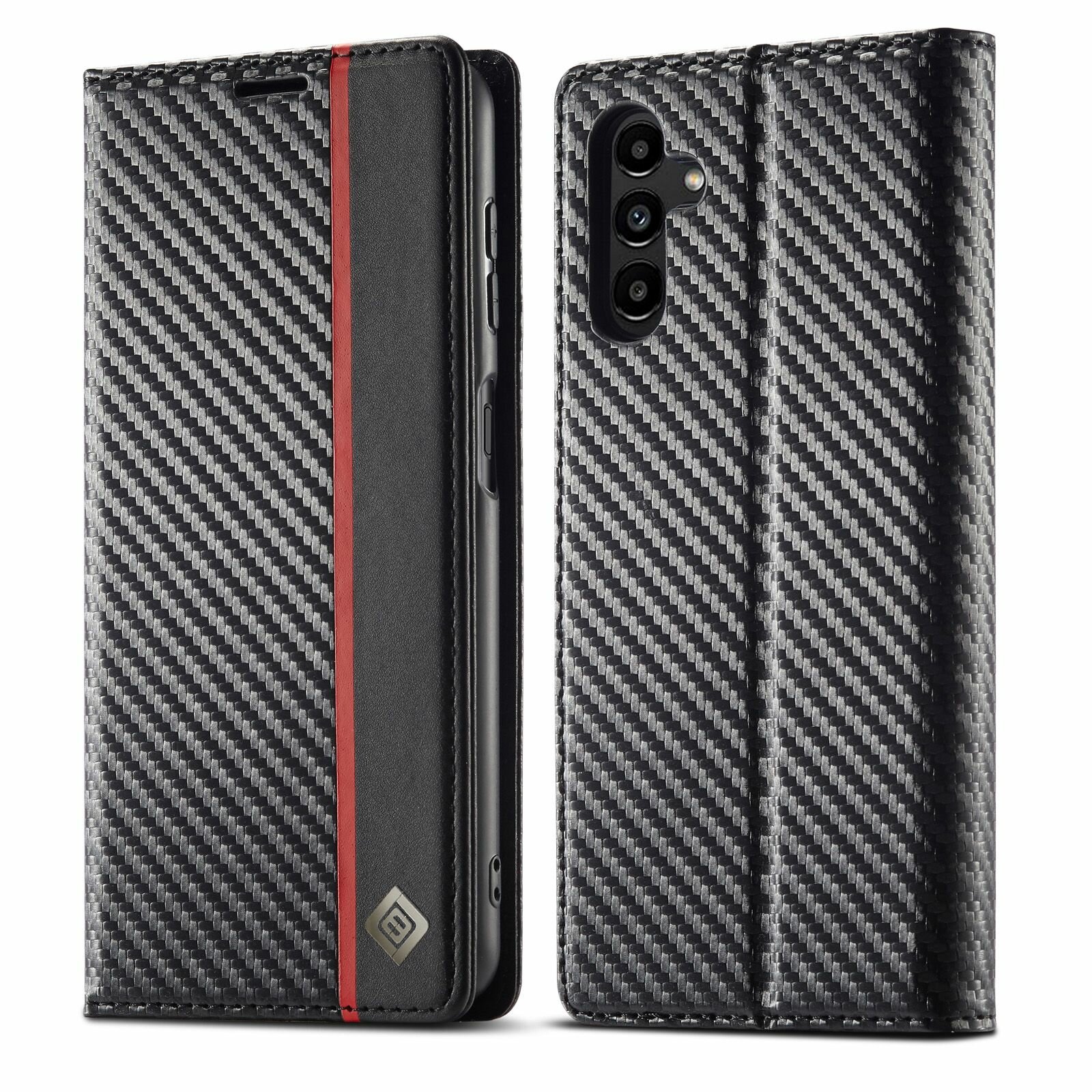LCIMEEKE Роскошный книжка чехол для Samsung Galaxy A35 5G / Самсунг A35 с защитой от падения