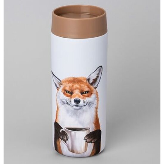 Термокружка Agness "foxy" 350 мл (798-103)