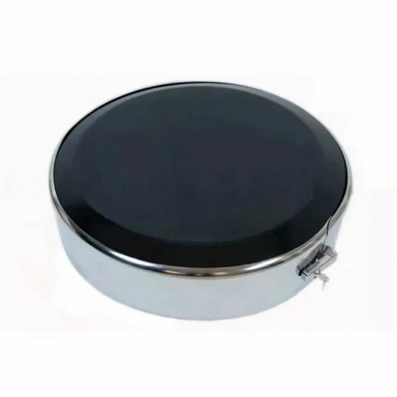 Чехол запасного колеса универсальный (нерж) 265/75 R16; 275/70 R16