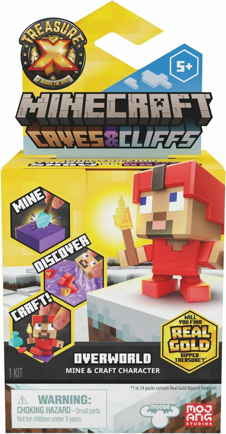 Treasure X-Minecraft, Игрушечные фигурки, подарки для детей