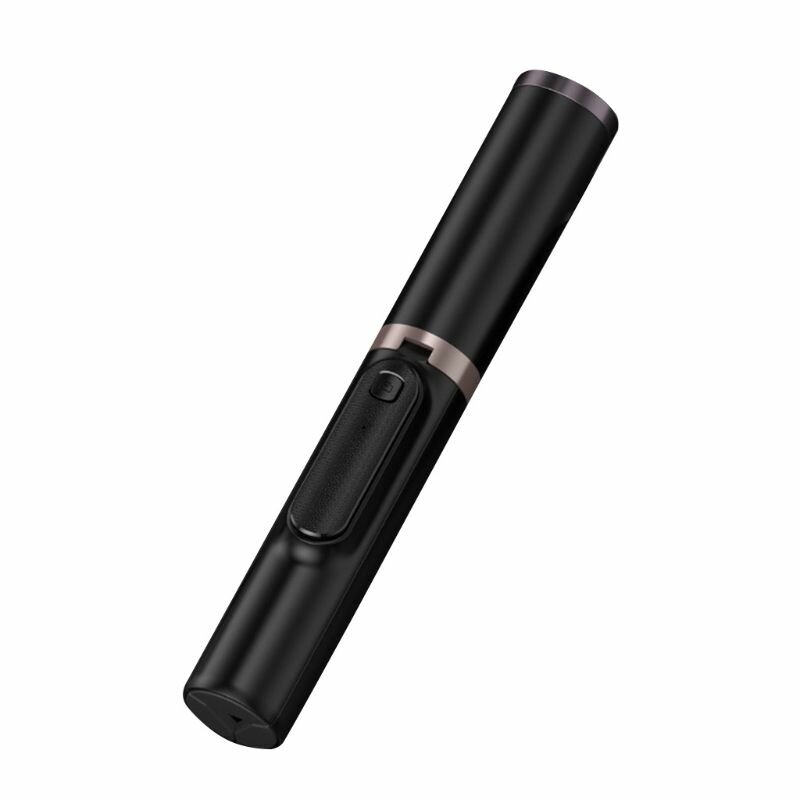 (1 шт.) Новая многофункциональная селфи-палка Phantom 202 all-in-one Bluetooth selfie stick для мобильного телефона (для хранения)-черный