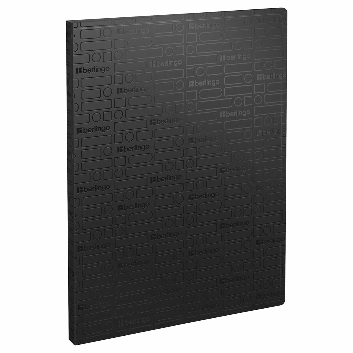 Папка с зажимом Berlingo Your Way (А4, 17мм, 600мкм, с внутр. карманом) черная (FSc_A4890)