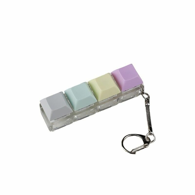 Механические переключатели клавиатуры, брелок-тестер, игрушка для снятия стресса, профессиональный колпачок