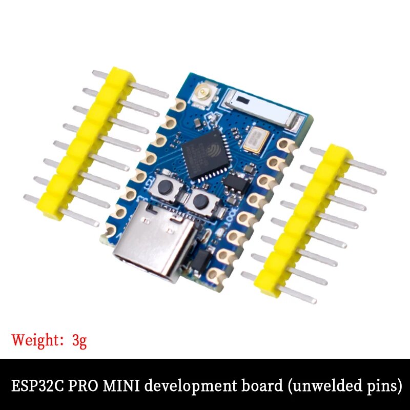 ESP32C3 PRO MINI dev board (unwelded pins), Цвет: SMD