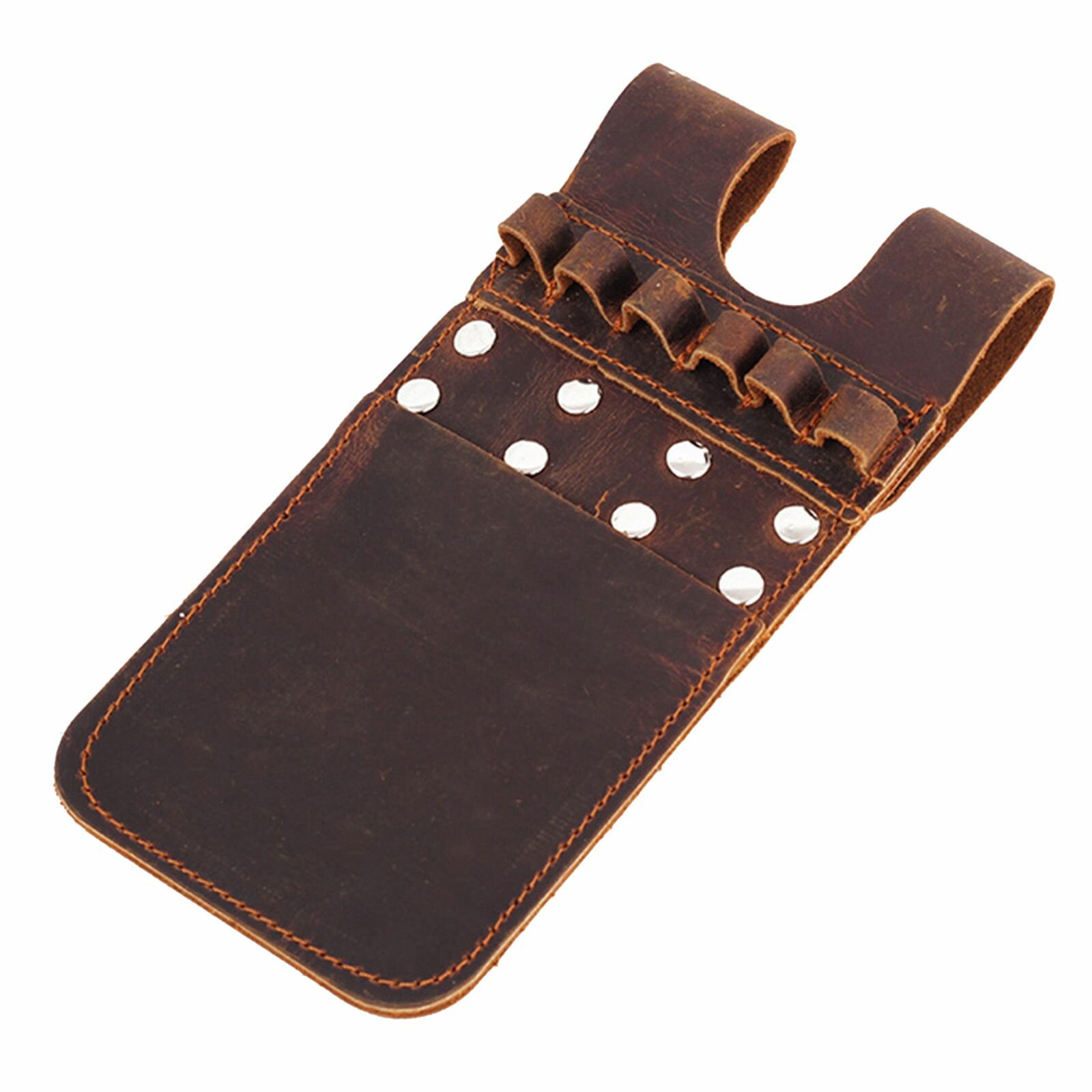 (1х) Карманный чехол для стрел из воловьей кожи