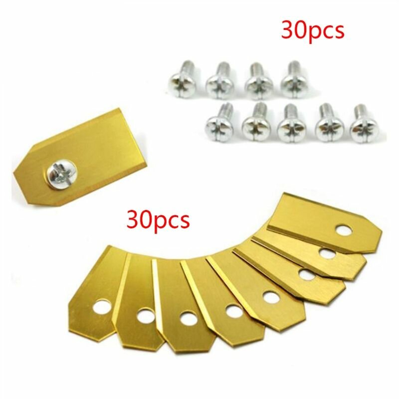 Робот-газонокосилка с острыми лезвиями из нержавеющей стали (sus420j2), Золото