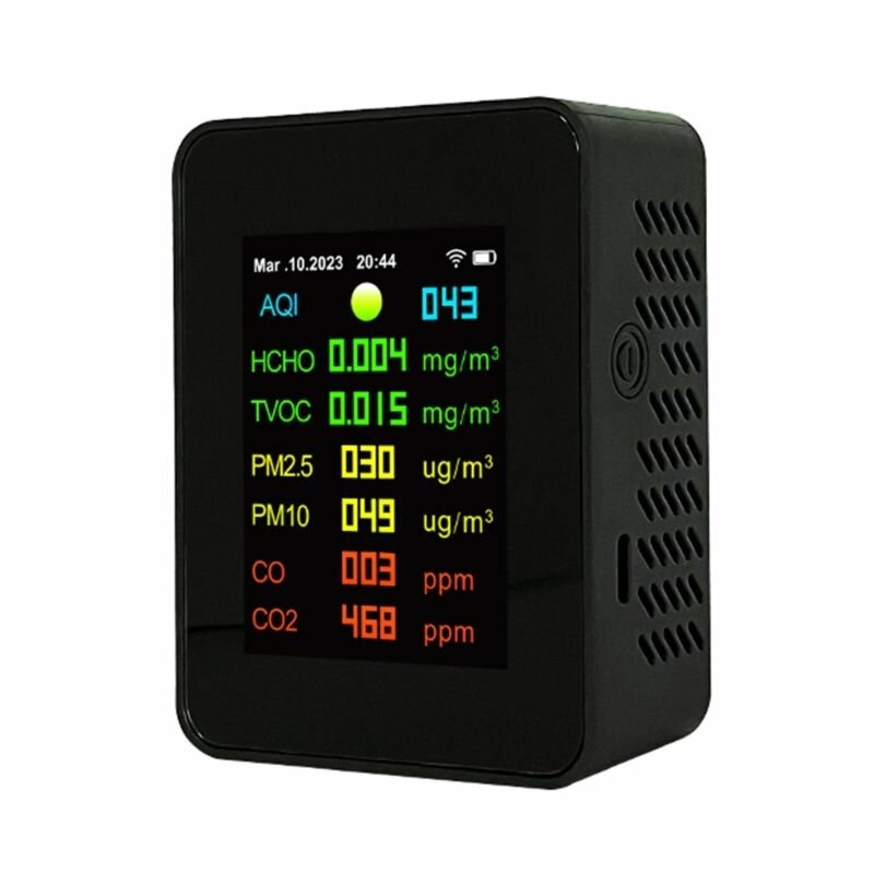 Монитор качества воздуха PM2.5 PM10 TVOC Формальдегид