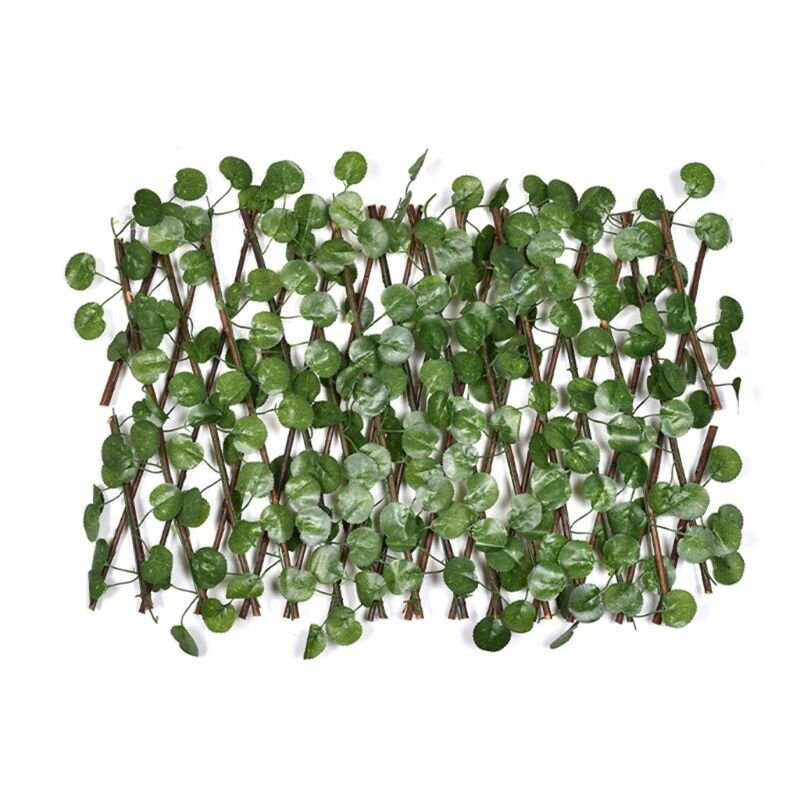 Складное искусственное ограждение из листьев