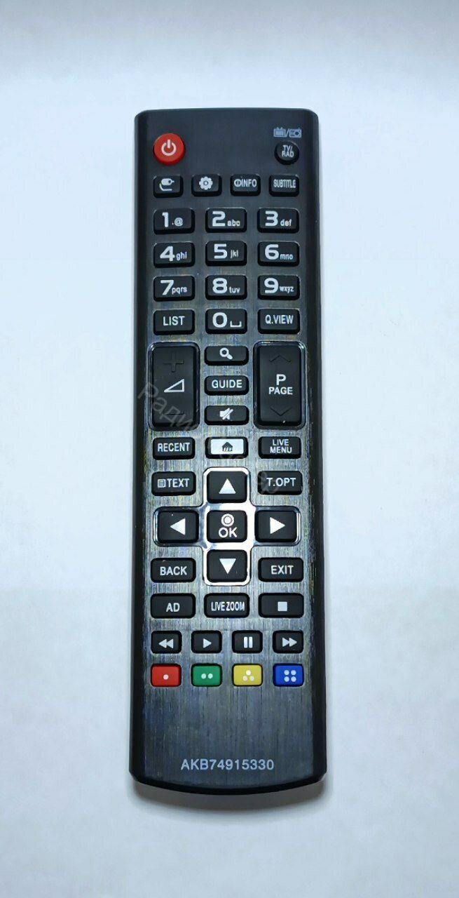 Пульт для телевизора LG, Huayu AKB74915330, батарейки в комплекте