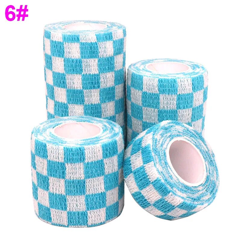 Бирюзовая самоклеящаяся повязка COYOCO 4.8 м, Blue Square