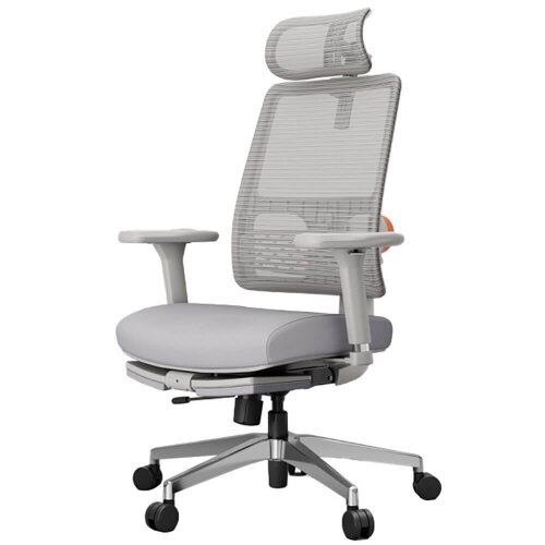 Кресло офисное Foxgear эргономичное NETZ модель M, серый