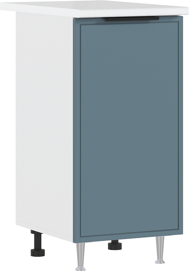 Кухня Миф Николь Шкаф нижний ШН400 с полкой внутри, столешница в комплекте