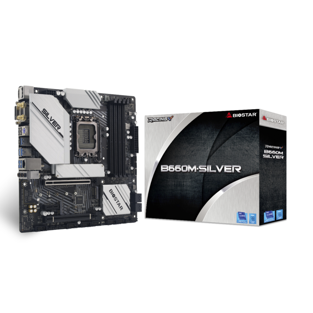 Материнская плата Biostar B660T-Silver