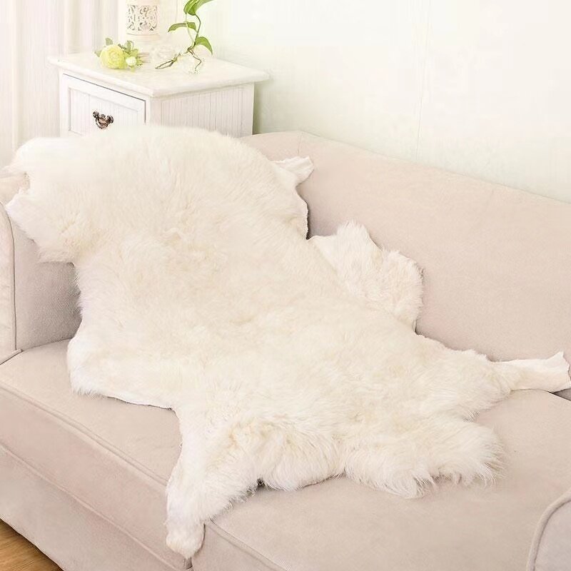 Натуральная овечья шкура меховой ковер из овчины