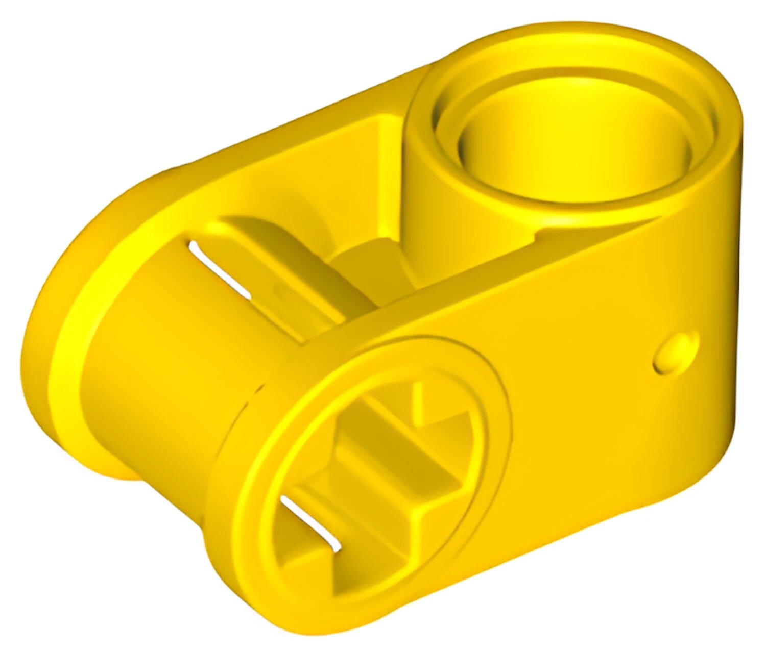 Деталь LEGO Technic, Axle and Pin Connector Perpendicular 6536 Yellow U
