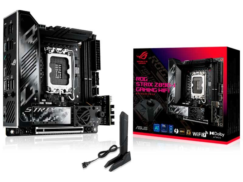 Материнская плата Asus ROG STRIX Z890-I GAMING WIFI (s1851, ITX)