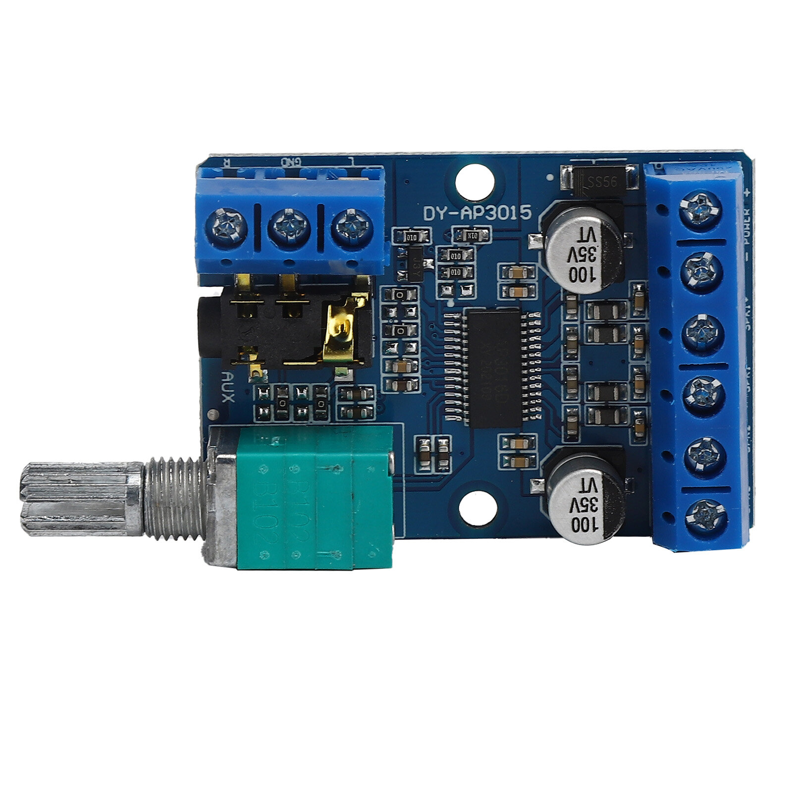 30 Вт x 2 плата цифрового усилителя мощности 12 В 24 В стереоусилительный модуль DIY аудиоусилитель для акустической системы