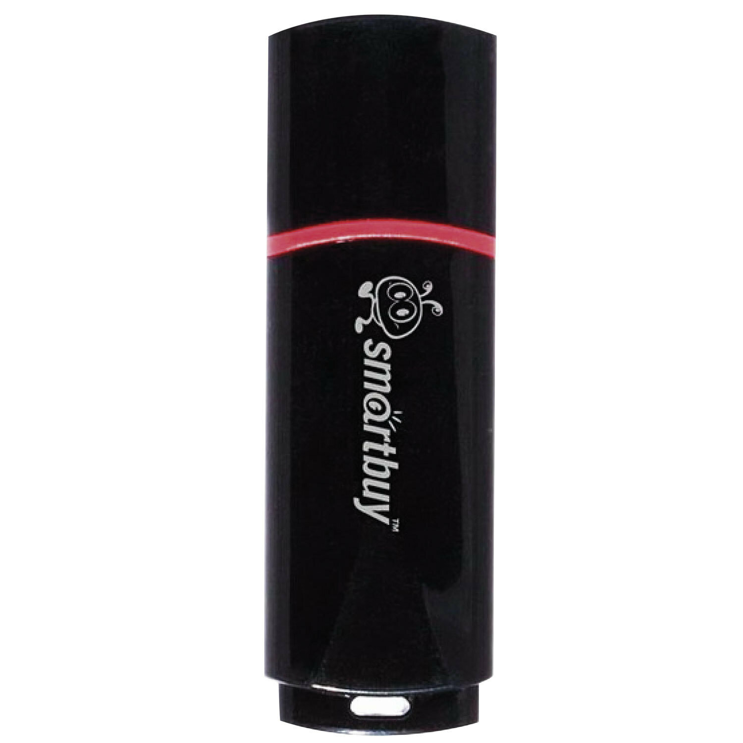 Флеш-карта SmartBuy 16 гб, Crown, USB 2,0, черная (SB16GBCRW-K)