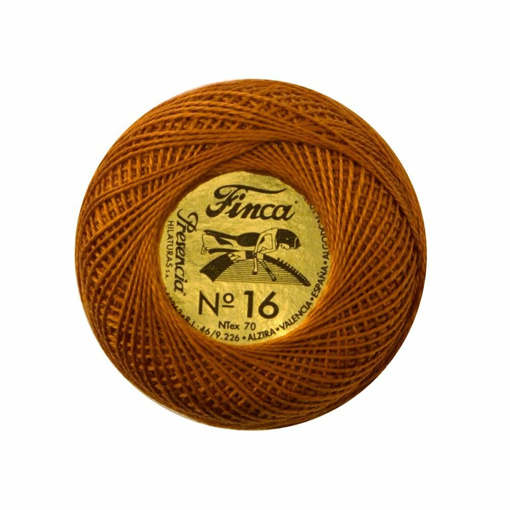 Мулине PRESENCIA HILATURAS "Finca Perle", Жемчужное, №16, однотонный цвет 7740, 1 моток