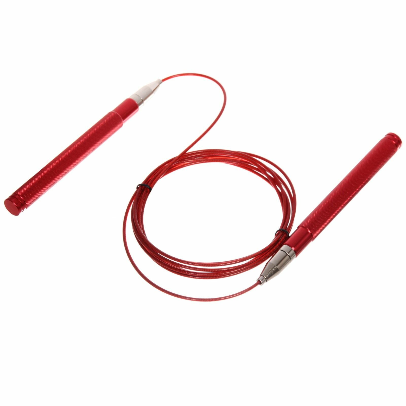 Скакалка Sportage 2,7 м скоростная для бокса, кроссфита и похудения Красная