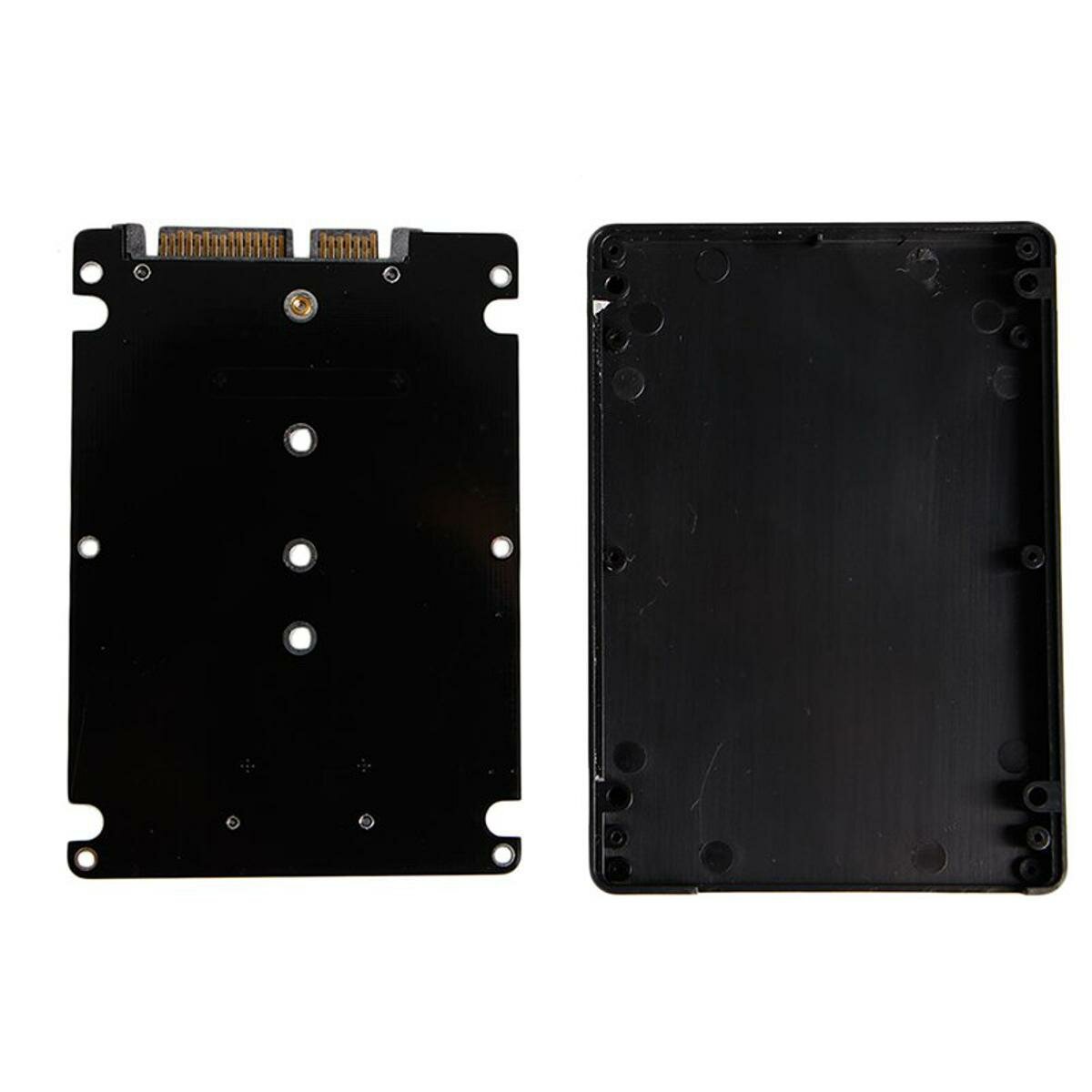 B+M Key Socket 2 M.2 NGFF (SATA) SSD to 2.5 SATA адаптер карта с футляром новый
