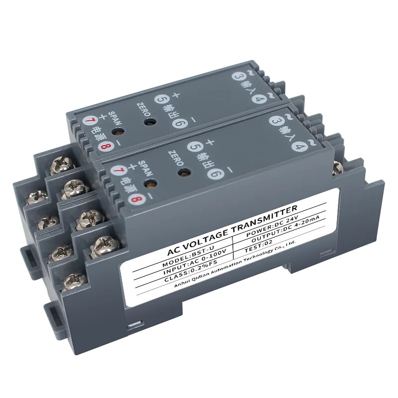 Датчик напряжения Xuyang Starts Electricity BST-U Input AC0-300V, DC12V Power Supply, Output 0-5V