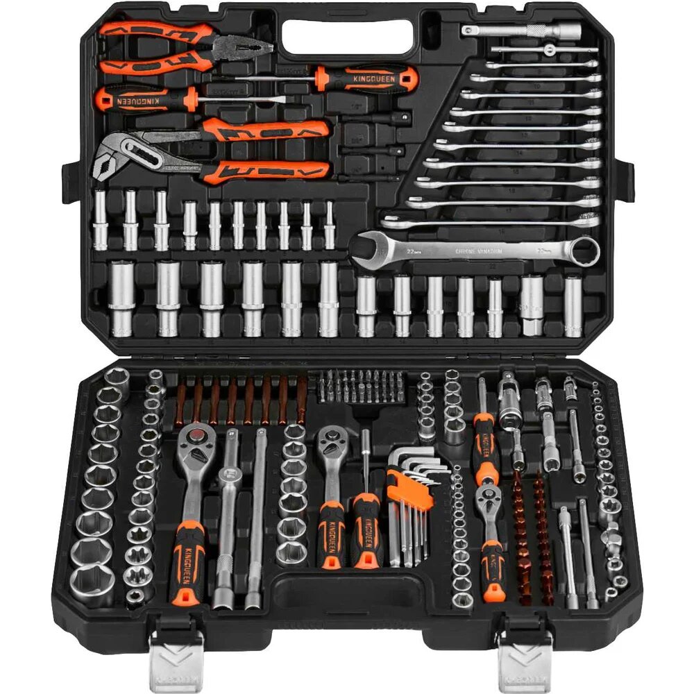 KINGQUEEN Набор инструментов 218 пред, 72 зуба, WIB-271