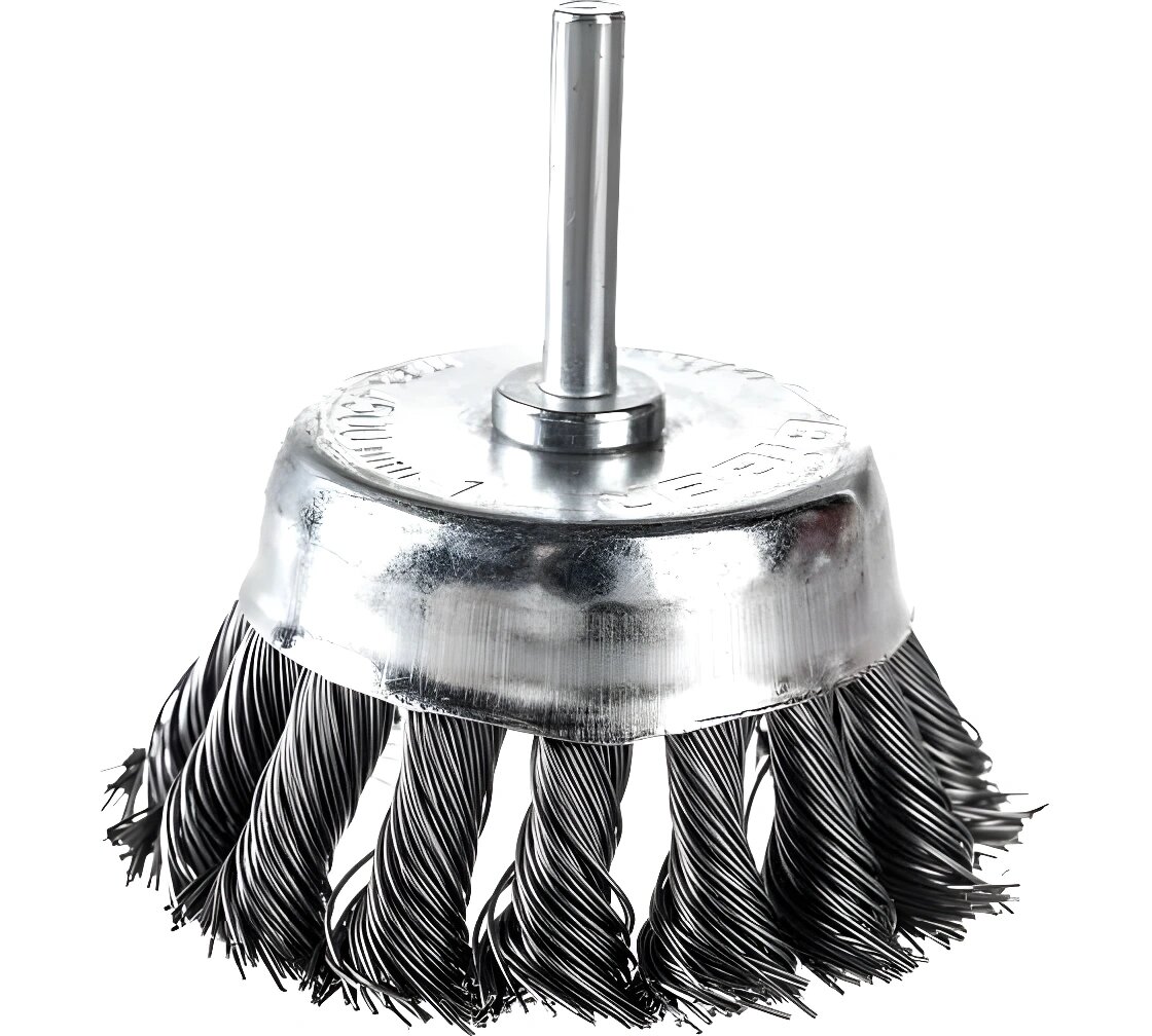 Щётка-крацовка чаша 75мм, Biber прочная, сделана из качественных материалов
