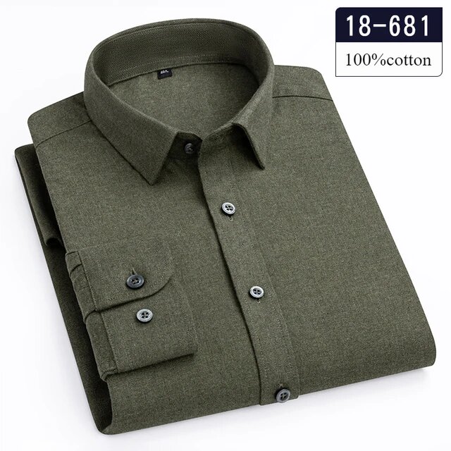 Мужские рубашки из хлопка