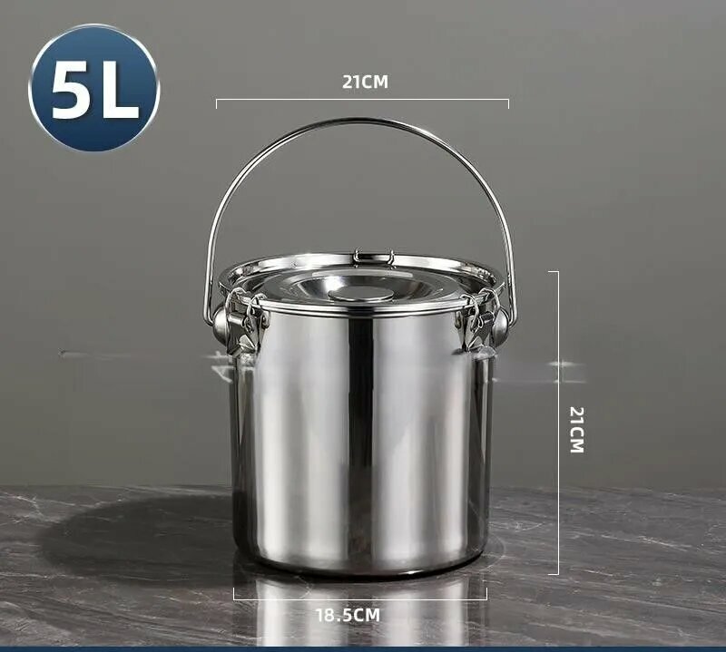 Ведро пищевое, 5 л