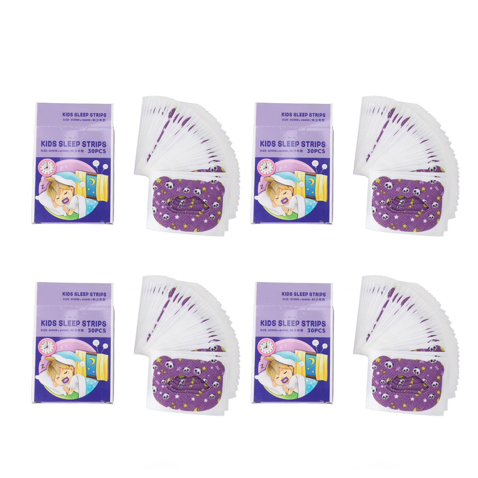 120 шт. пластырь для сна и рта из нетканого материала, способствующий носовому дыханию, портативный пластырь против храпа для детей и взрослых